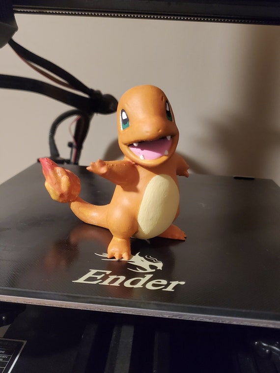 Charmander Hand Painted Model - Etsy