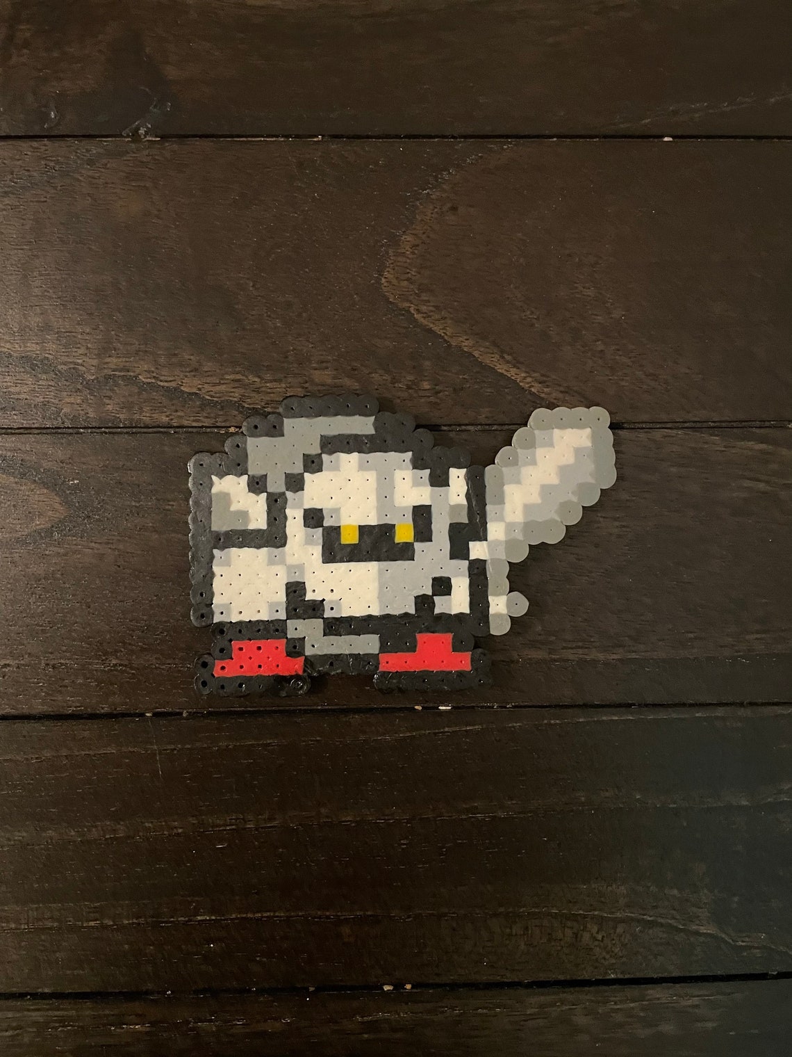 Kirby: Dark Meta Knight - Hama/perler Bead Pixel Art - Etsy