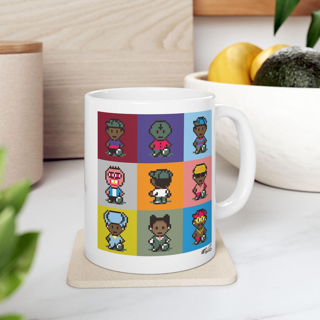 White - Earthbound Style Tyler the Creator Alter-egos Mug for Coffee ...