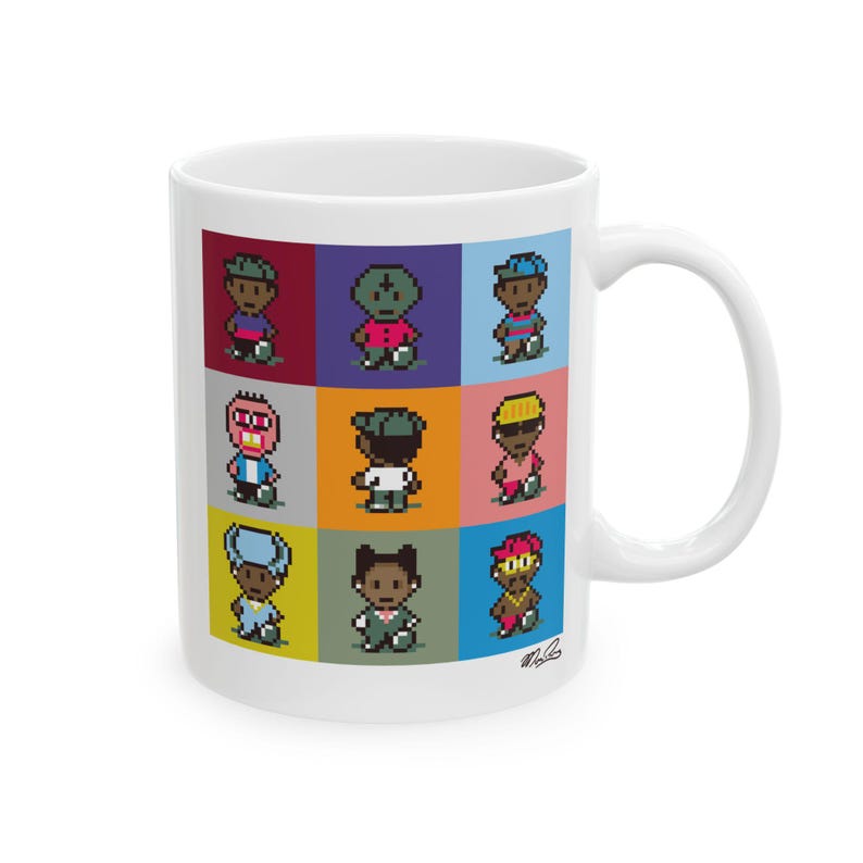 White - Earthbound Style Tyler the Creator Alter-egos Mug for Coffee ...