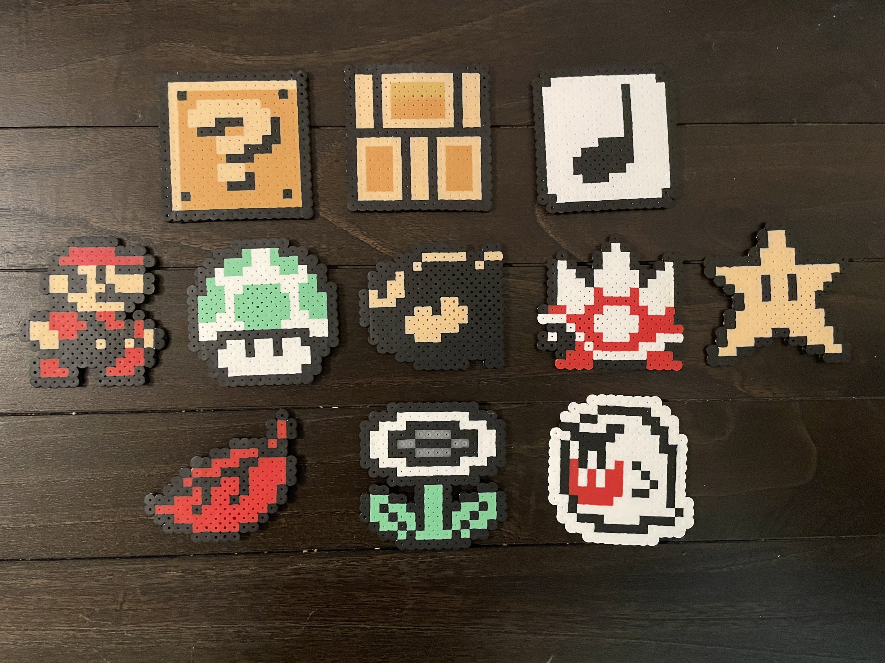 Perler Bead Tutorial: Super Mario Bros Project Pixel Art, 52% OFF