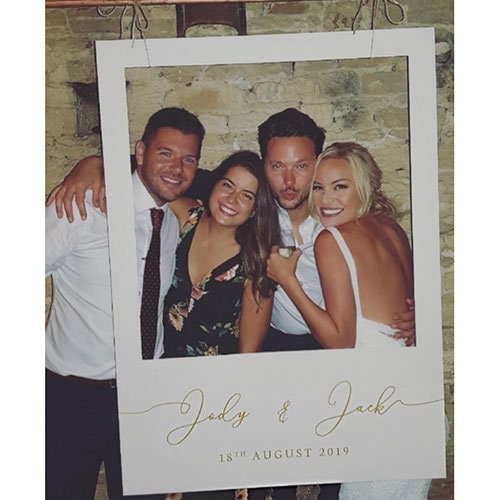 Wedding / Baby Shower / Engagement Party Polaroid Prop Photo Backdrop ...