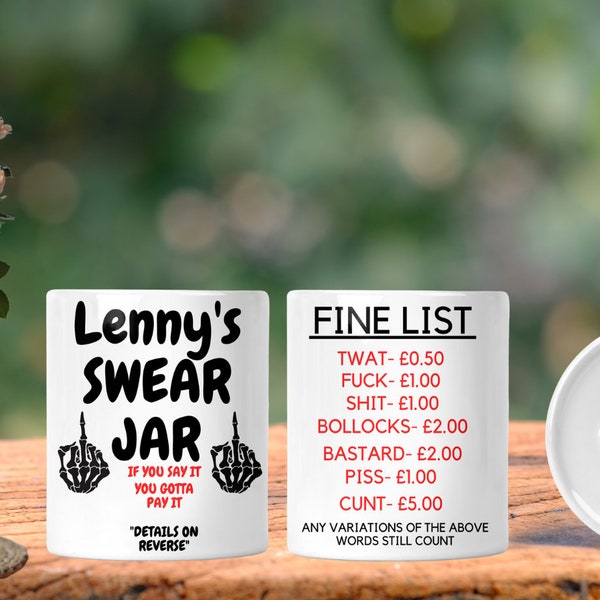 Swear Jar - Etsy