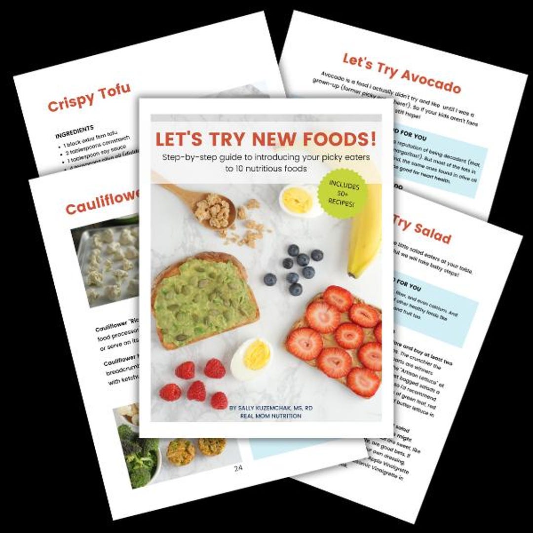 Let's Try New Foods E-book for Families - Etsy