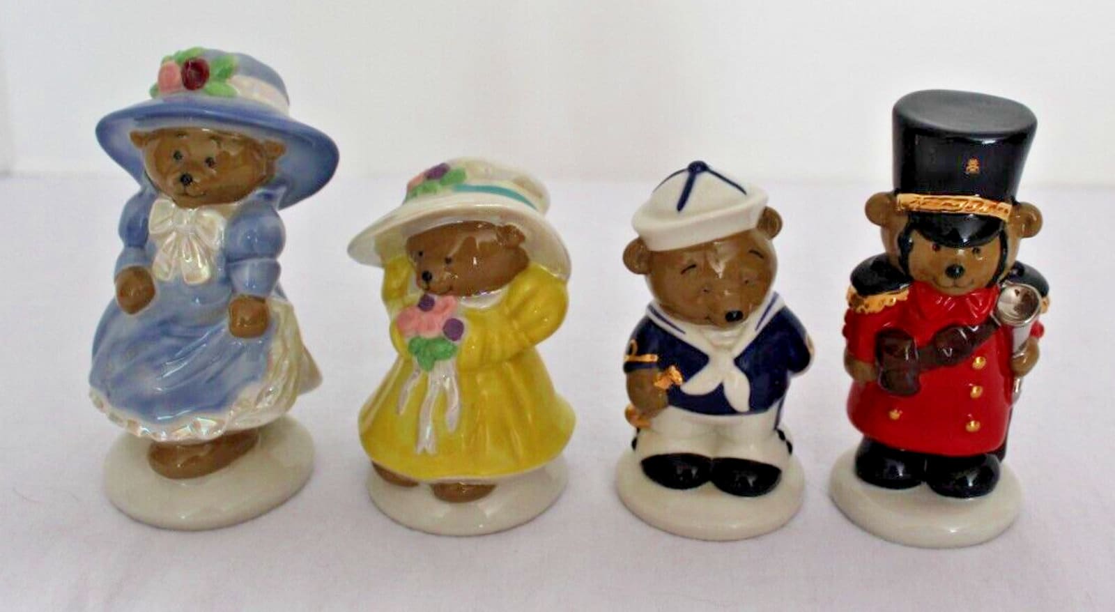 Wade Figurines Rule Beartannia Complete 9 Pc Bear Set With - Etsy