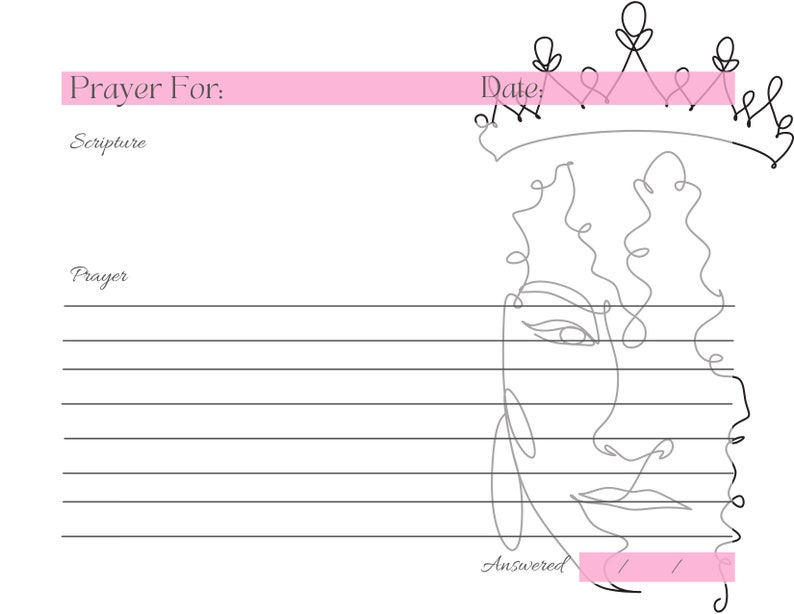 Queen Prayer Cards Blank Prayer Cards, Downloadable Cards for Prayers ...