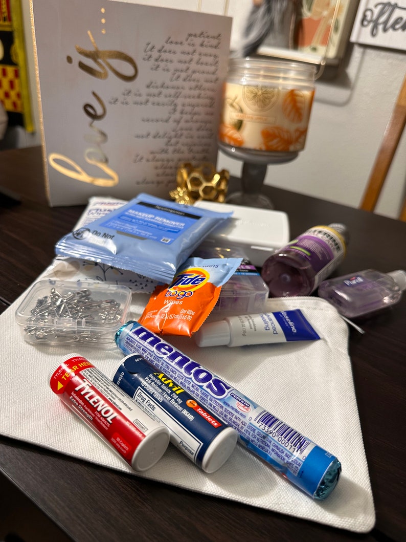 Bride Day-of Survival Kit (essentials) - *personalized Bride Kit ...