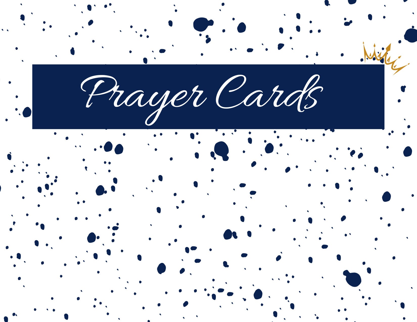 Splatter Prayer Cards: Printable Blank Cards (digital Download) - Etsy