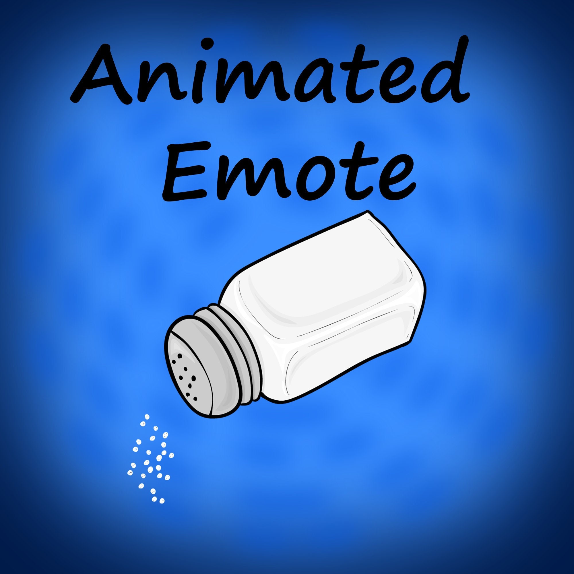 Animated Emote Salty - Static and Animated Emote for Streamers - Twitch ...