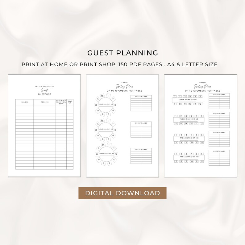 Wedding Planner Printable. Wedding Planner Book. Wedding Planner ...