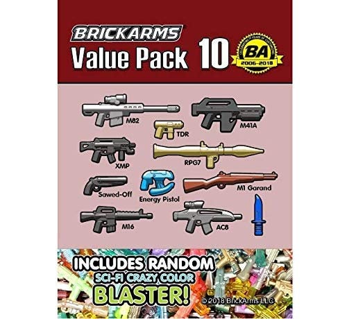 Lego Brickarms Gold Guns