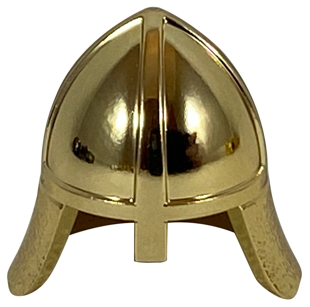 Custom Lego Gold Plated Castle Minifigure Helmet Accessories Part - Etsy