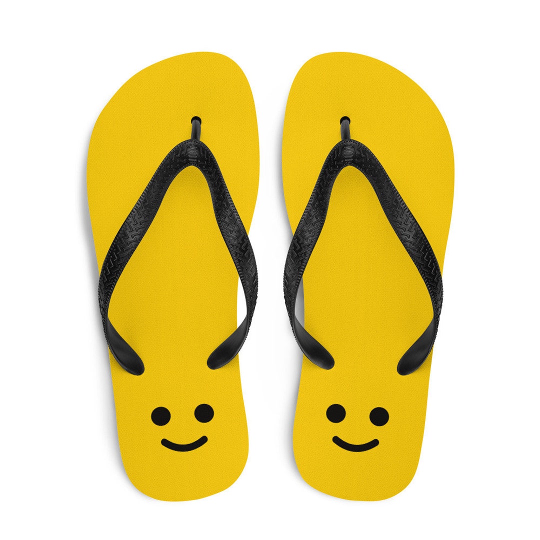 Minifigure Head Flip Flops - Etsy