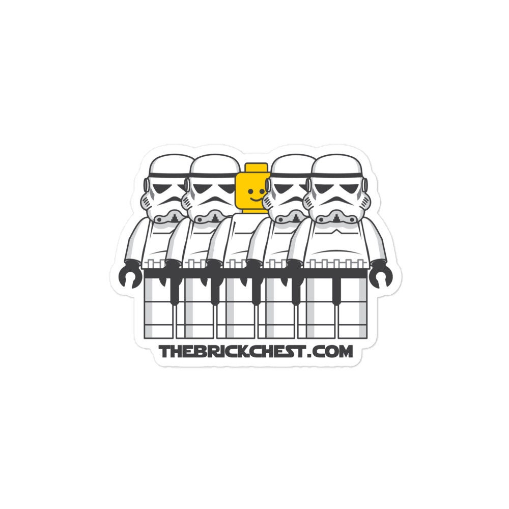 Stormtrooper Minifigures Bubble-free Stickers - Etsy