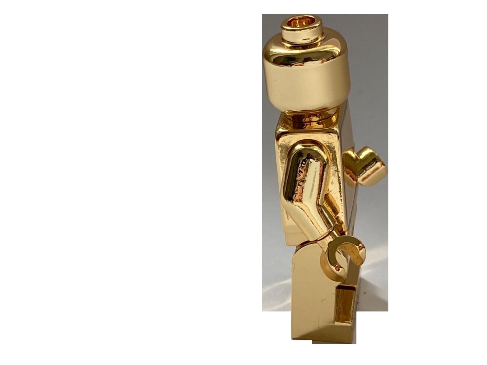 Custom Lego Gold & Chrome Minifigure - Etsy
