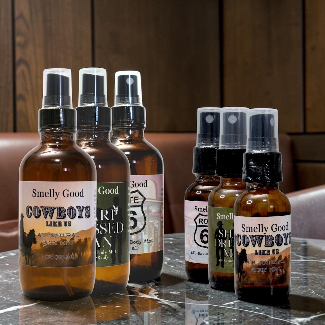 Men's All Natural Body Spray: Bourbon, Oak, Cedar, Vanilla, Sandalwood ...
