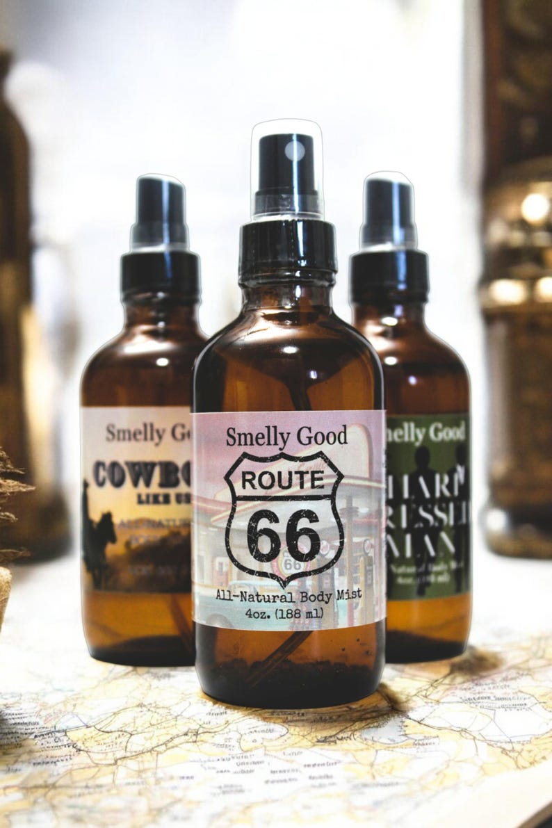 Men's All Natural Body Mist: Bourbon, Oak, Cedar, Vanilla, Sandalwood ...