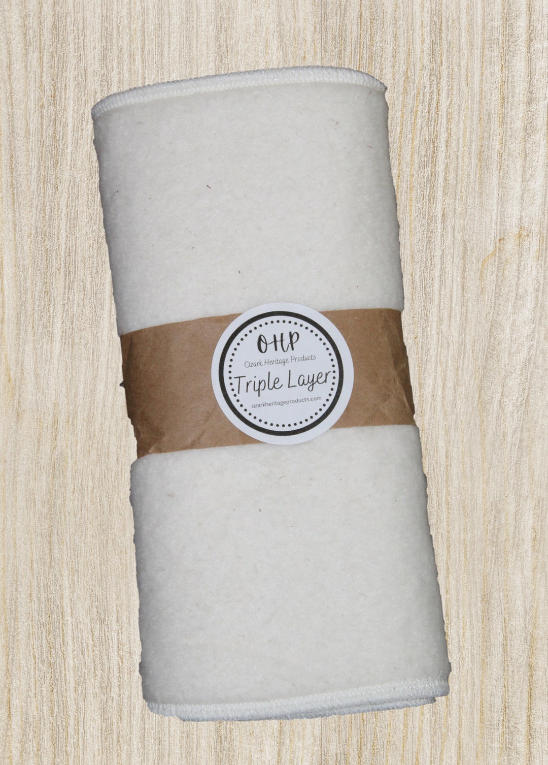 Wool Cotton Triple Layer Castor Oil Pack With Plastic Cover handmade in ...