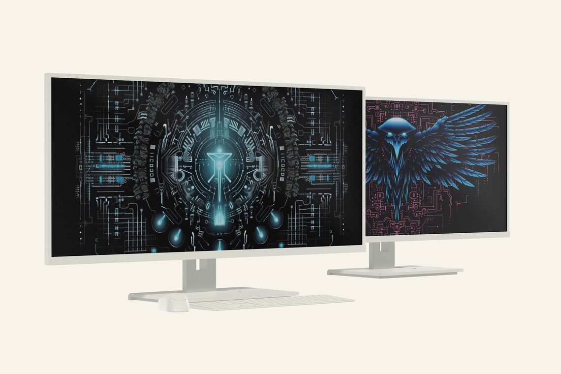Ultra Wide Desktop Wallpapers (set of 2) | Digital Download | Ultra ...