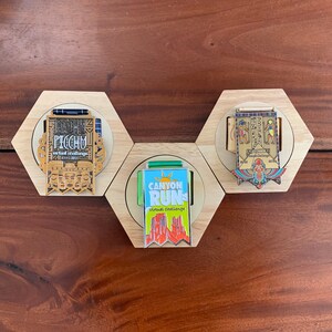 Conqueror Virtual Best Medal Holder Medal Display Running Medal Hexagon ...