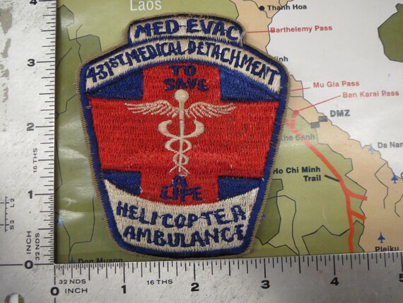 Patch DUSTOFF Medevac 431st Med Co Helicopter 20% - Etsy