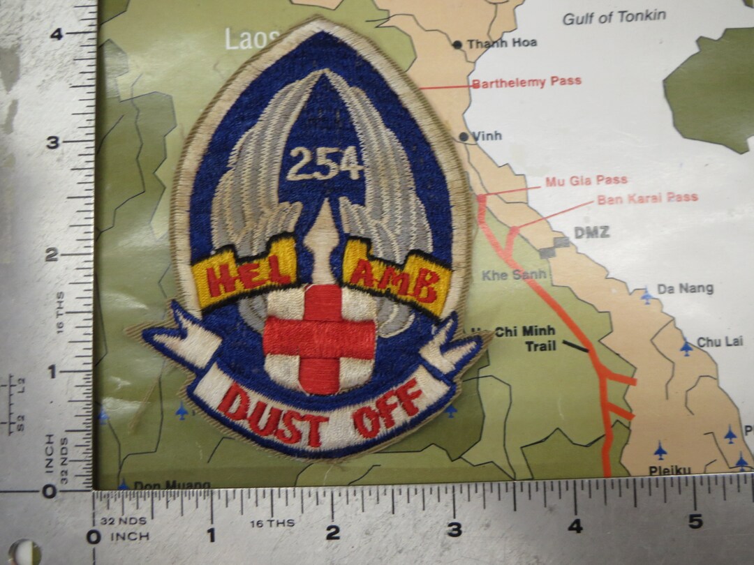 Patch DUSTOFF Medevac 254th Med Co Helicopter - Etsy