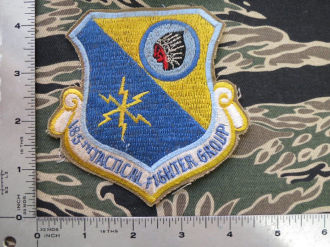 Patch , USAF , 185th , Tactical Fighter Group TFS PATCH - Etsy