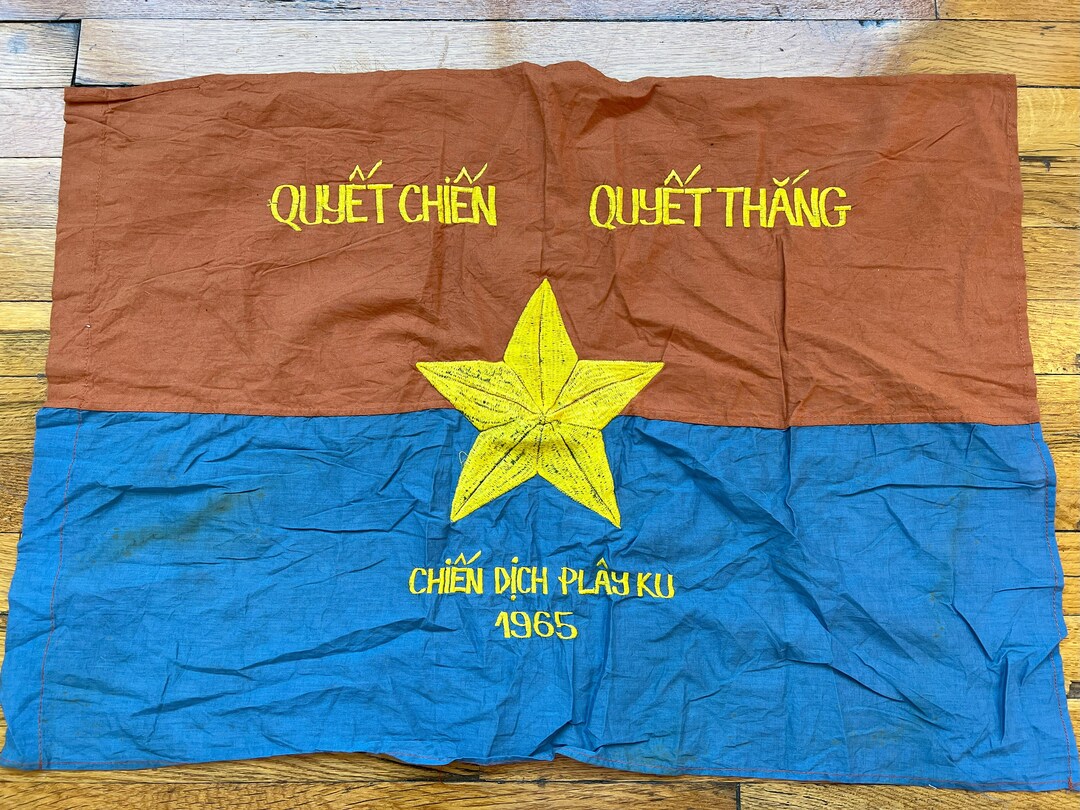 Flag , Vc Vietcong Flag , Victory Battle Play Ku 1965 , Nva Flag , 21 ...
