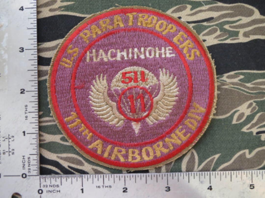 Patch , 11th Airborne Paratrooper , 511 - Etsy