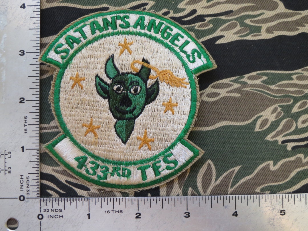 Vietnam War Patch US Air Force , Usaf , 433rd Tactical Fighter Squadron ...