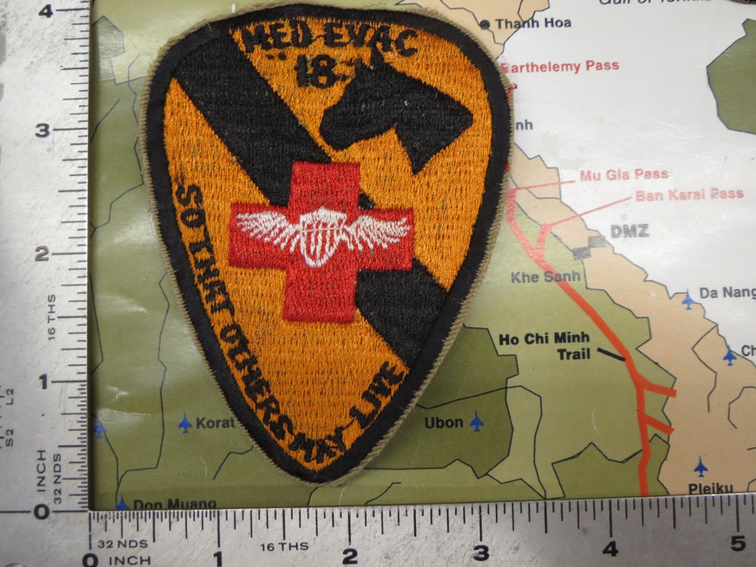 Patch DUSTOFF Medevac 18th Med Co Helicopter - Etsy