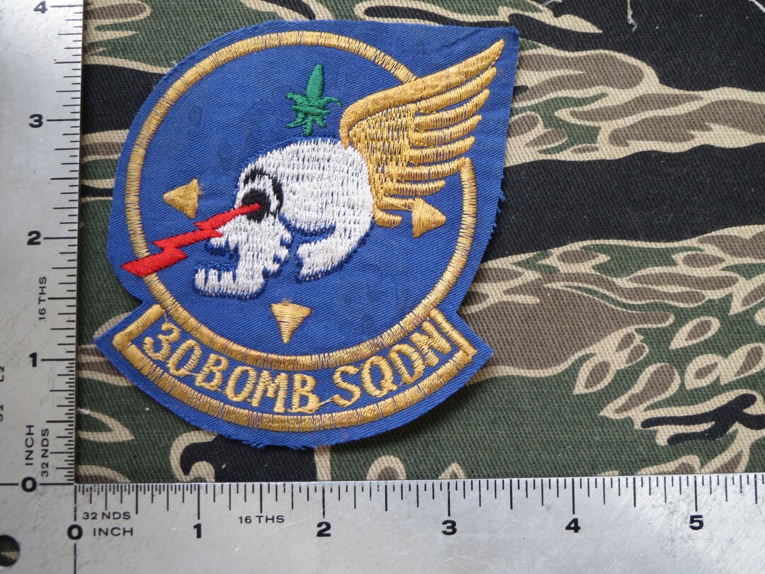 Patch , Usaf , USAF 30th Bomb Squadron Heavy , , Having , Vietnam War ...