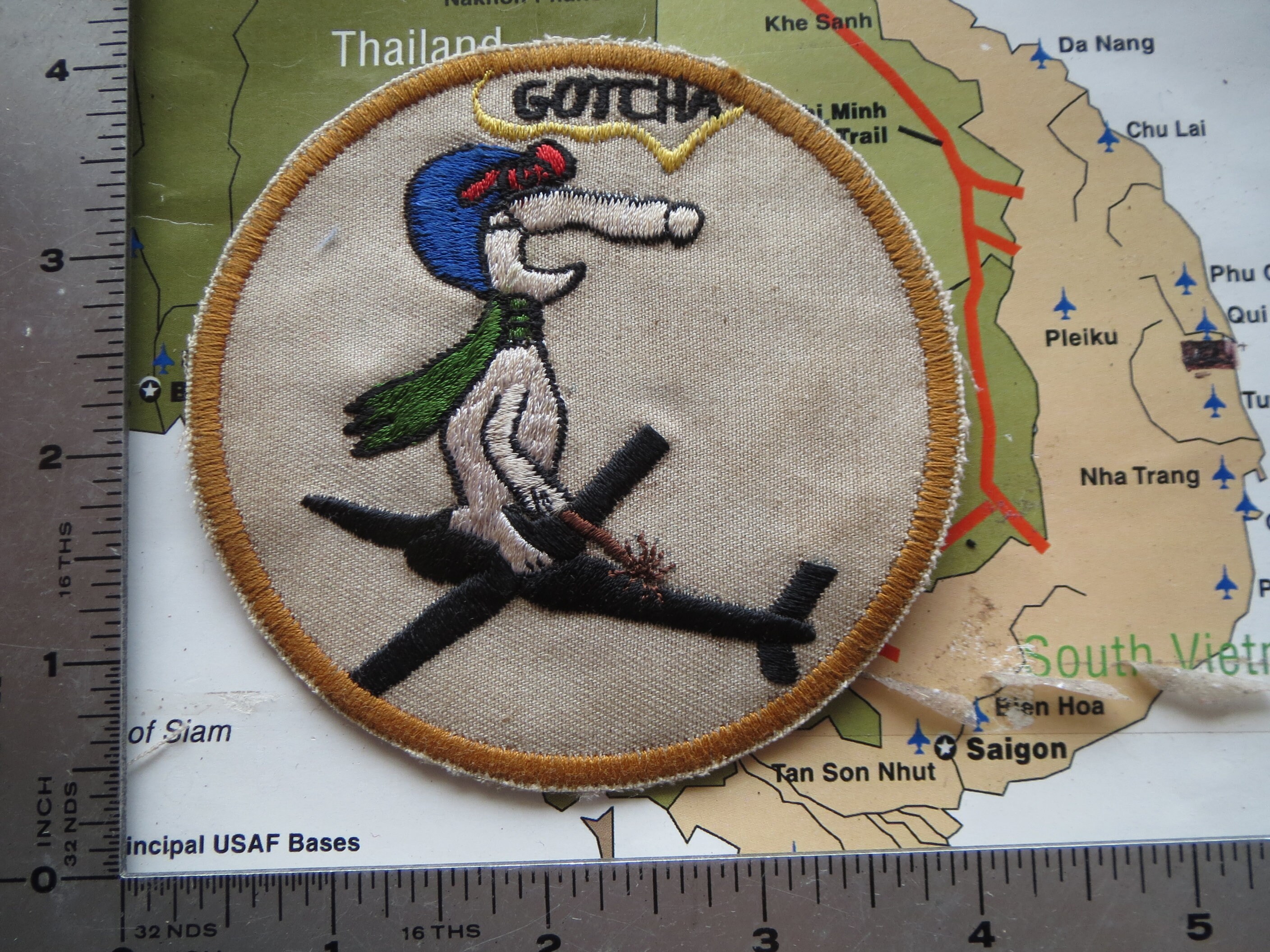 Patch U-2 Spy Plane Snoopy Gotcha Patch Vietnam War Patch. - Etsy