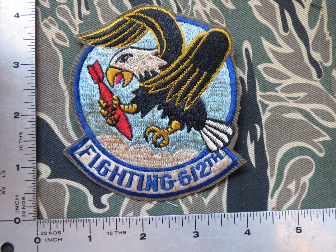 Patch USAF Fighting 612th 612th Tactical Fighter Squadron - Etsy