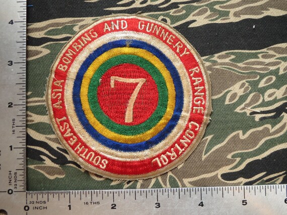 Patch 7th Air Force Southeast Asia Bombing and Gunnery Range - Etsy
