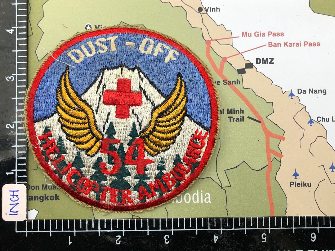Patch DUSTOFF Medevac 54th Med Det Helicopter - Etsy