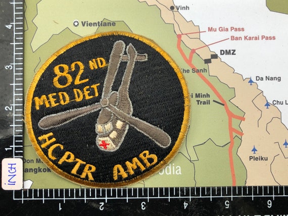 Patch DUSTOFF Medevac 82nd Med Det Helicopter 20% off - Etsy