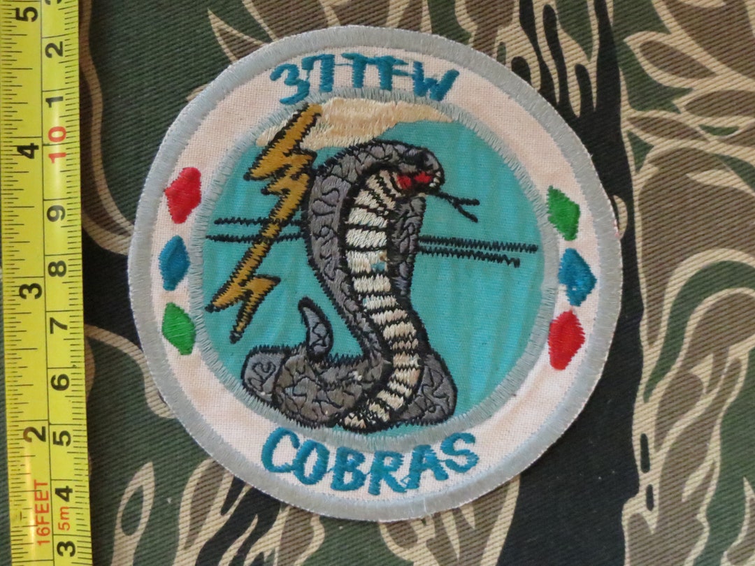 Patch , 37th Tactical Fighter Wing Patch , Cobras , Vietnam War , , - Etsy