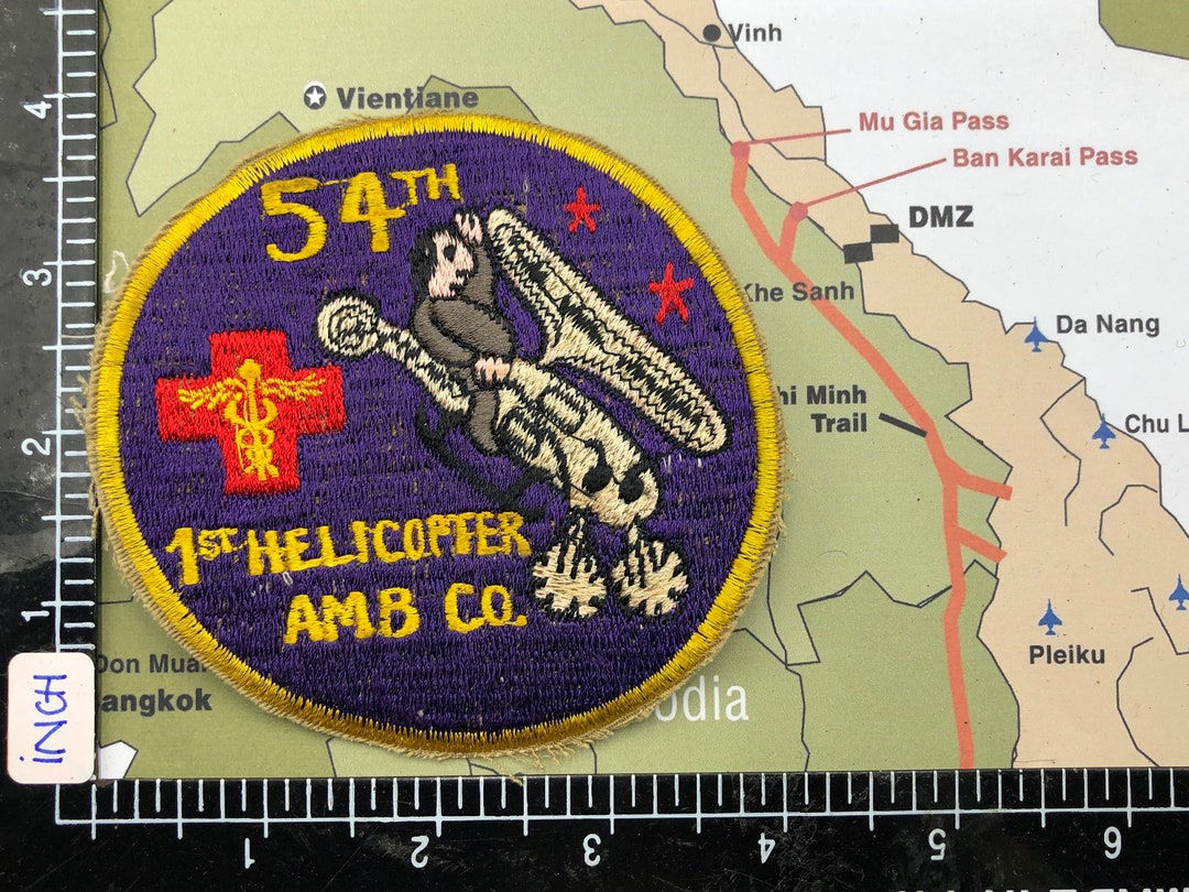 Patch DUSTOFF Medevac 54th Med Det Helicopter - Etsy