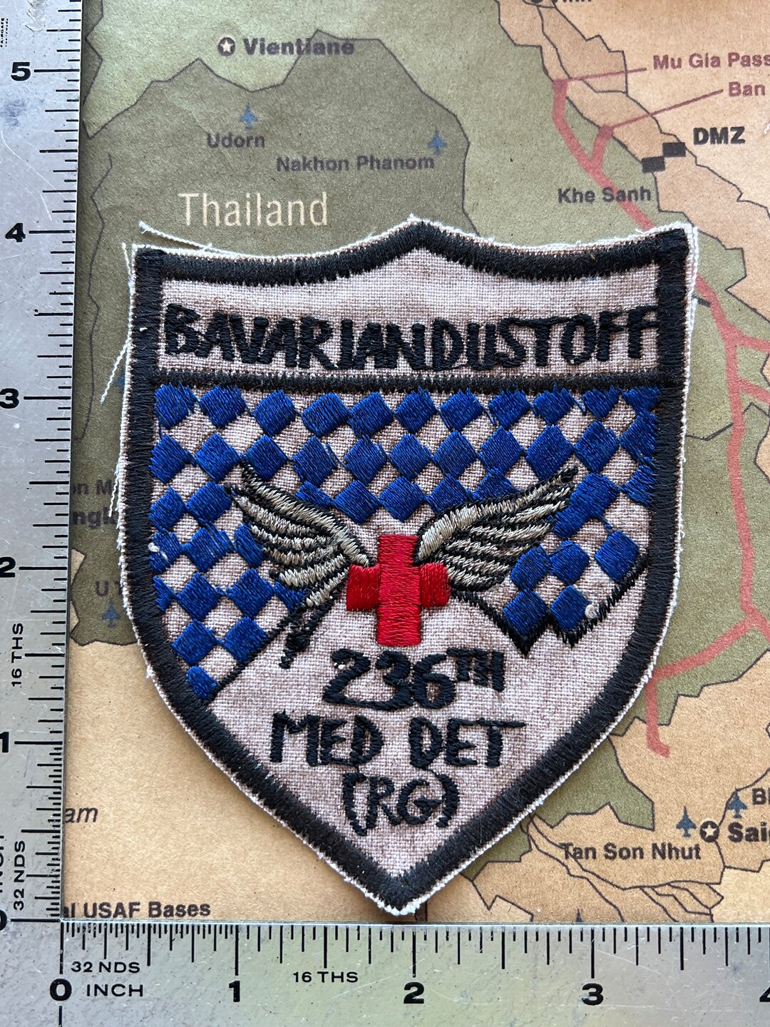 Patch 236th Medical Det Dustoff War Patch. See Pictures - Etsy