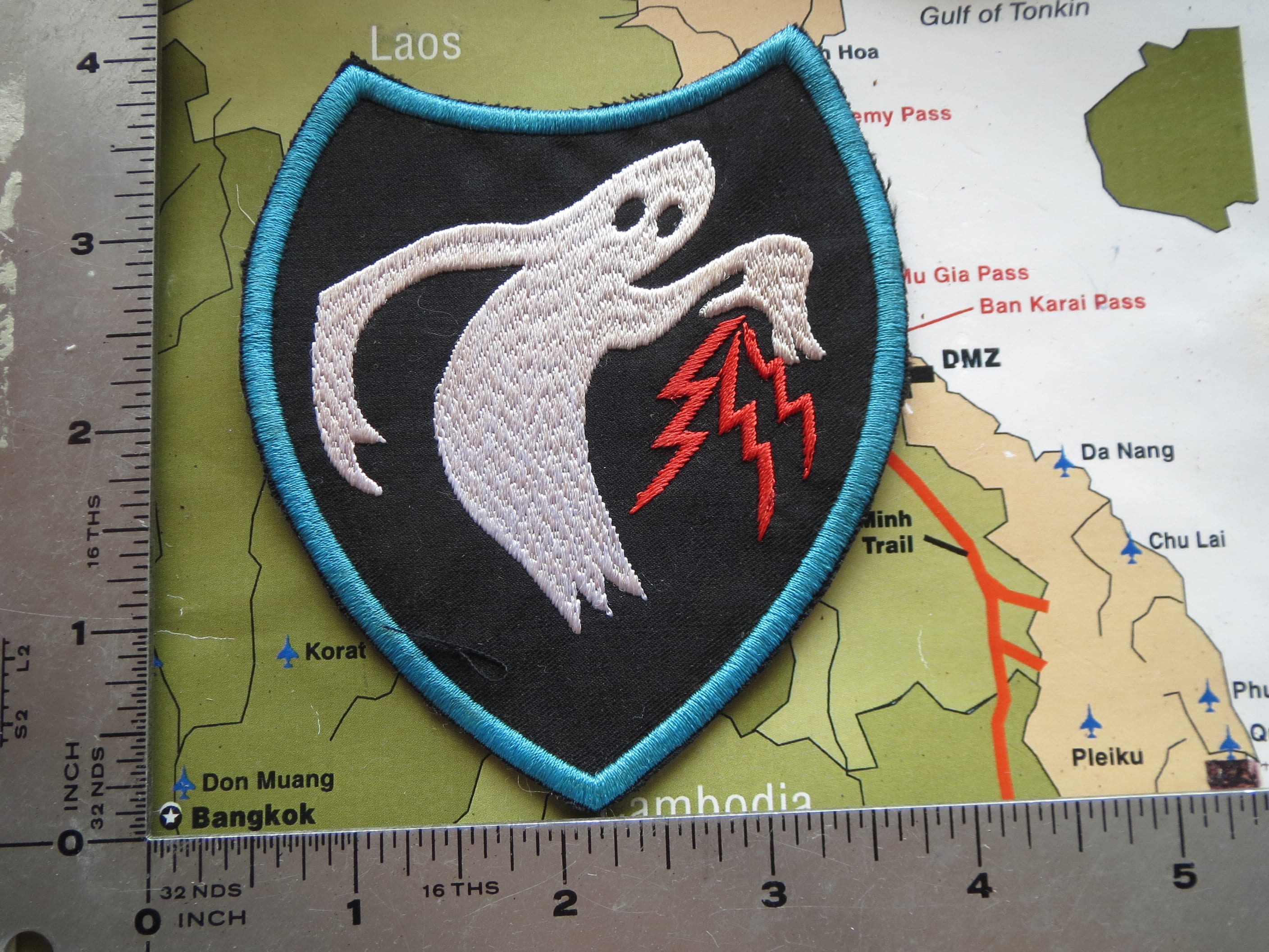 Patch Large Blue Border WW2 GHOST ARMY Gen. Phantom Special - Etsy