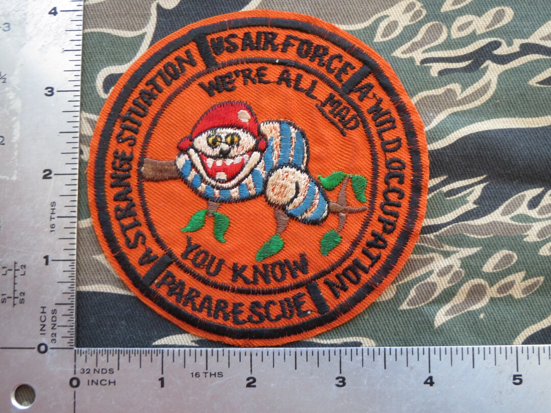 Patch , 83rd , ERQS Pararescue Squadron , Us Air Force , USAF , 83rd ...