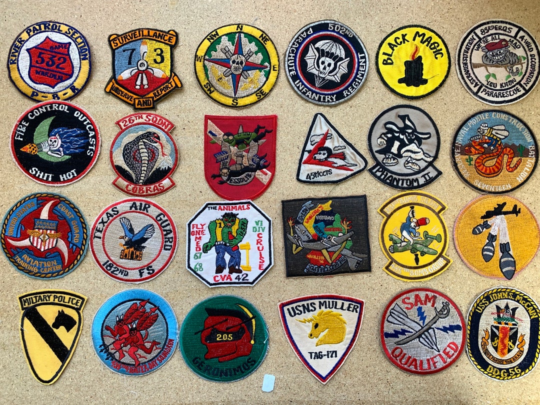 12 PATCHES Plus 12 for Free , Airborne , 502nd , 532nd , Sam , 205th ...