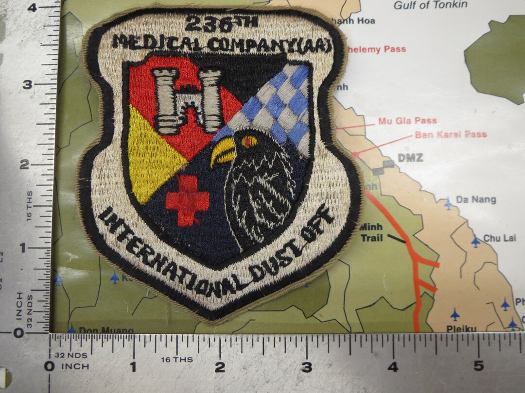 Patch , DUSTOFF , Medevac , 236th , Med Co , Helicopter ,,having Usn ...