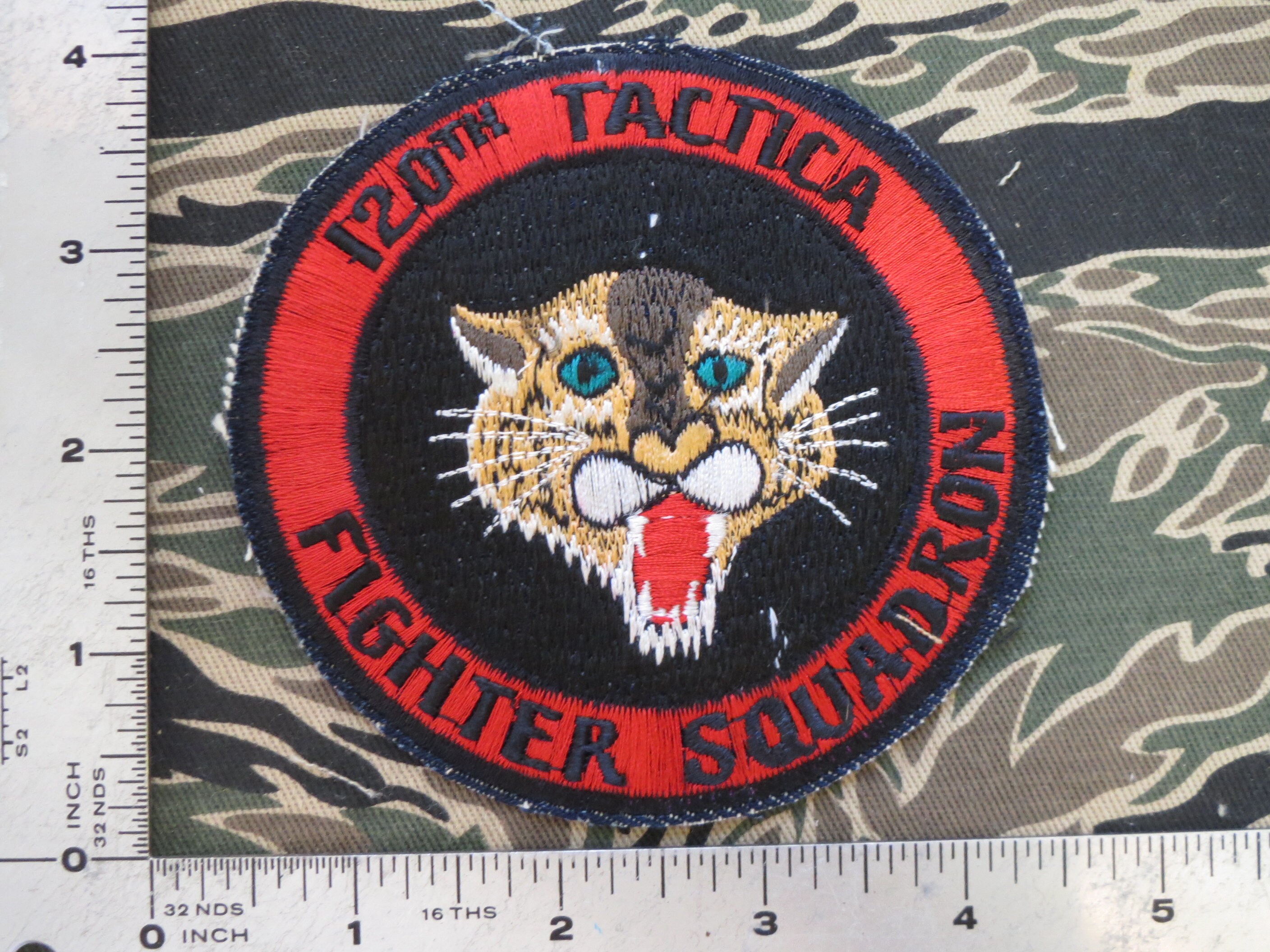 Patch Usaf Patch 120th Tactical Fighter Squadron - Etsy