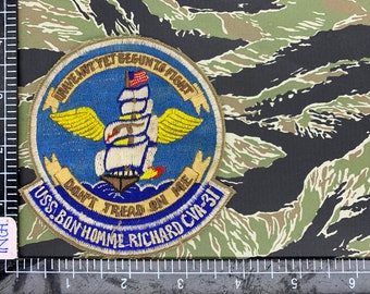 U S Navy USS Bon Homme Richard CV-31 Challenge Coin - Etsy