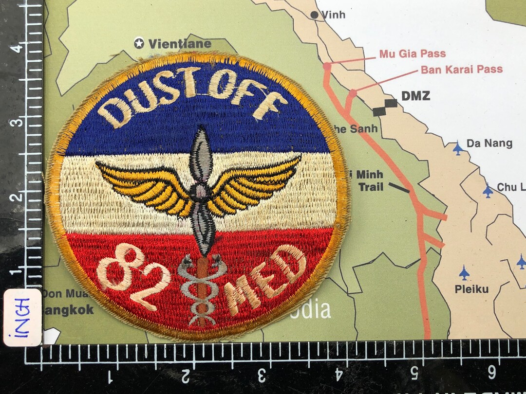 Patch DUSTOFF Medevac 82nd Med Det Helicopter - Etsy