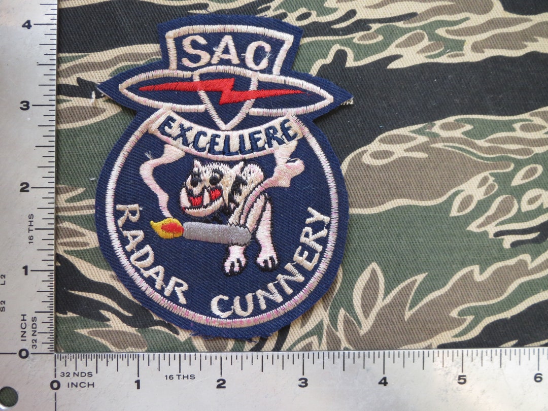 Patch , USAF Patch , Bomb Vietnam SAC Radar Gunnery B 52 Arc Light ...