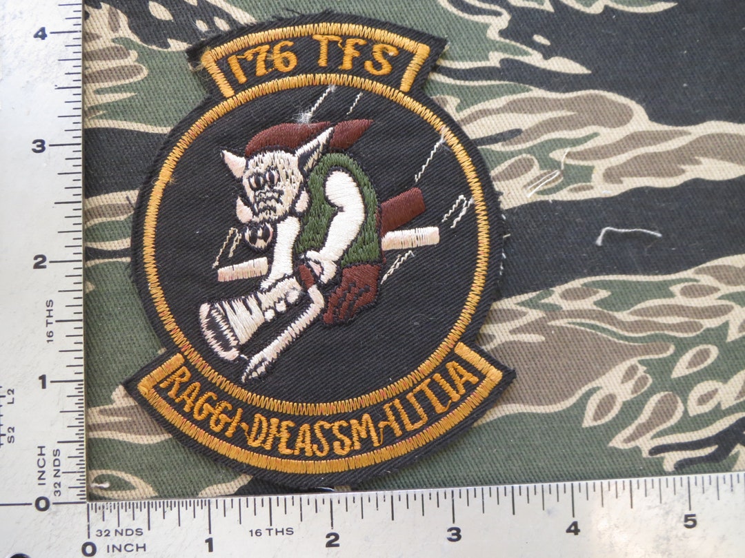 Patch , 176th TFS , Tfs , , Having , Usn , Uss , Usaf , Ussf , Uscg ...