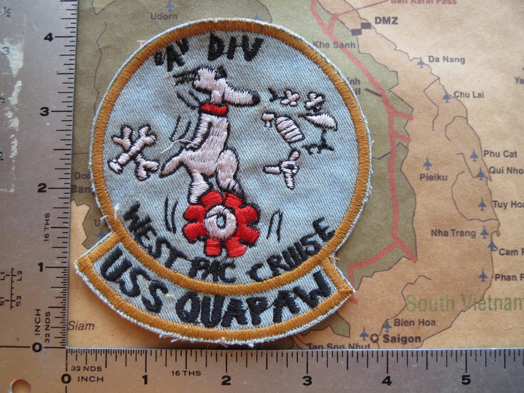 Patch , Snoopy Dog , Snoopy Patch , USS , a Div , West Pac Cruise, Sold ...